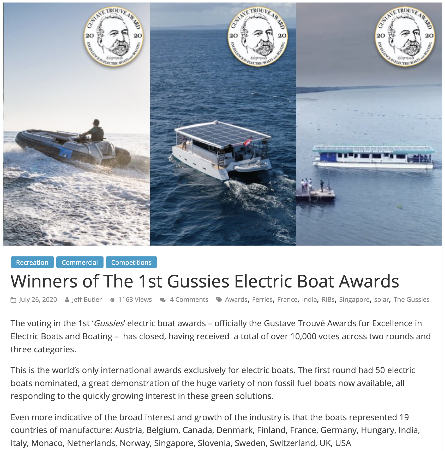 Story of ADITYA, India’s First Solar Ferry – Sandith Thandasherry