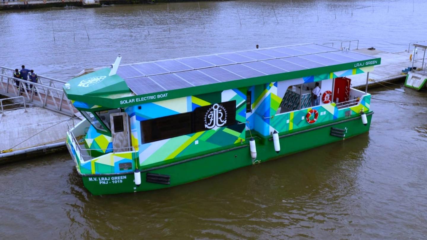 Goa solar ferry is launched – Sandith Thandasherry